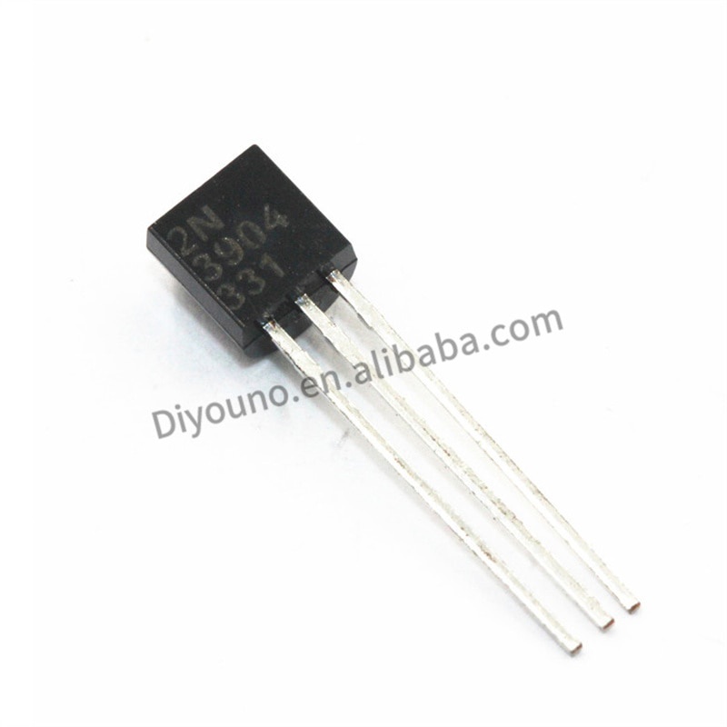 Diyouno 100pcs New and Original Integrated Circuits Electron Components 3904 TO-92 2N3904 IC ...