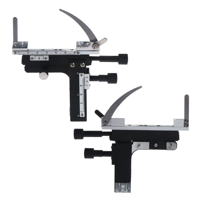 Microscope Attachable Mechanical Stage X-Y Moveable Caliper Vernier ...