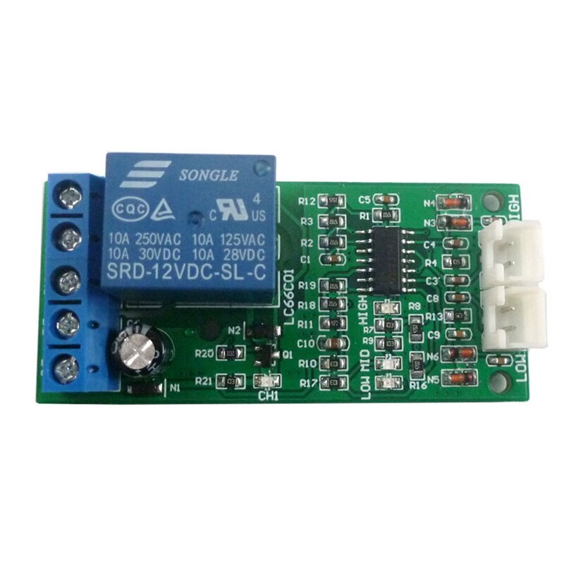 High Mid Low Level Indicator DC 12V Water Liquid Level Controller ...