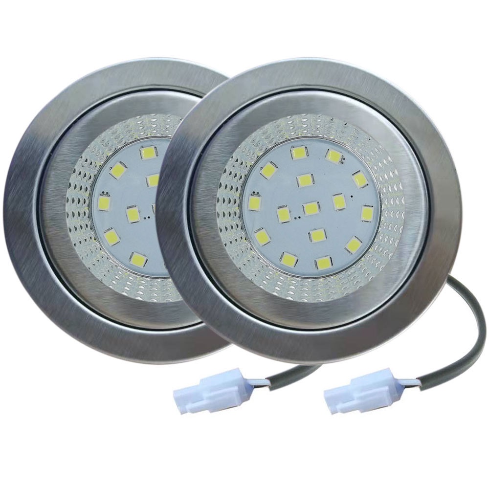2-Piece 20W Halogen Bulb Equivalent Kitchen Range Hood Light Kit 3W LED ...
