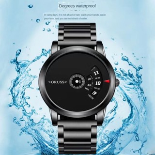 [Gift][With Box]ORUSS Original Stainless/Leather Luxury Waterproof ...
