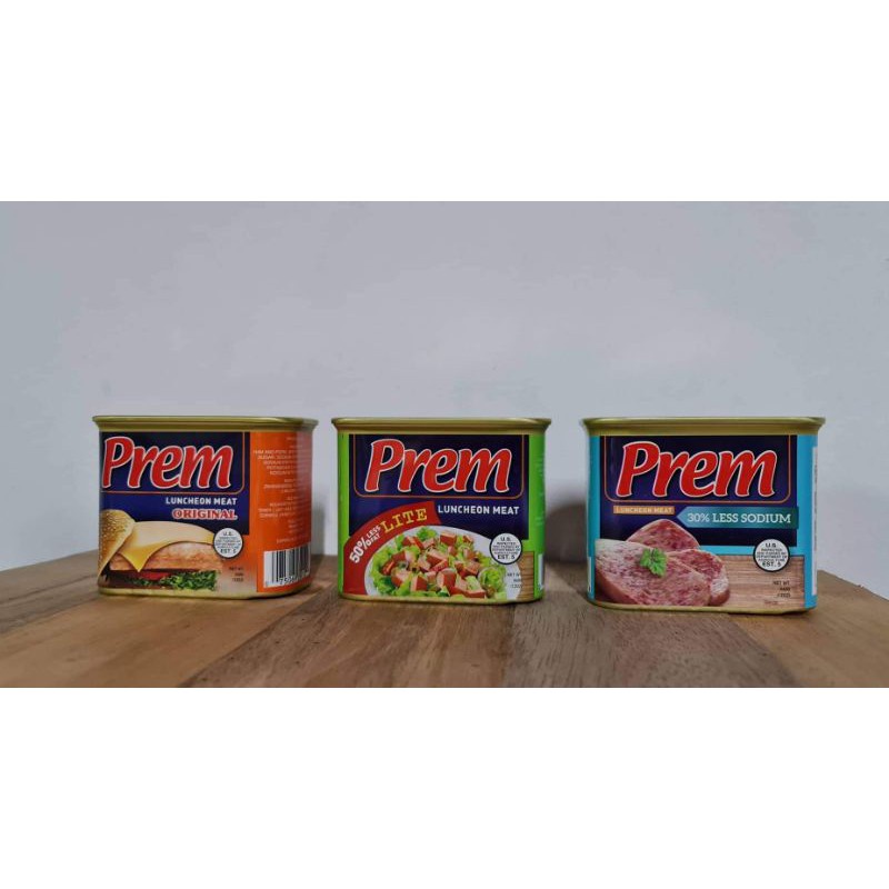 Prem Luncheon meat original 340g | Shopee Philippines