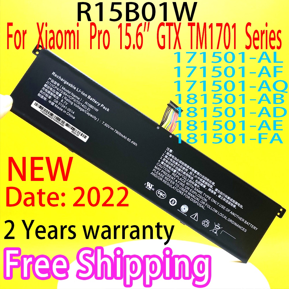 DODOMORN NEW R15b01w For Xiaomi Pro 15.6'' GTX Tm1701 I3 8130U I5 8250U ...