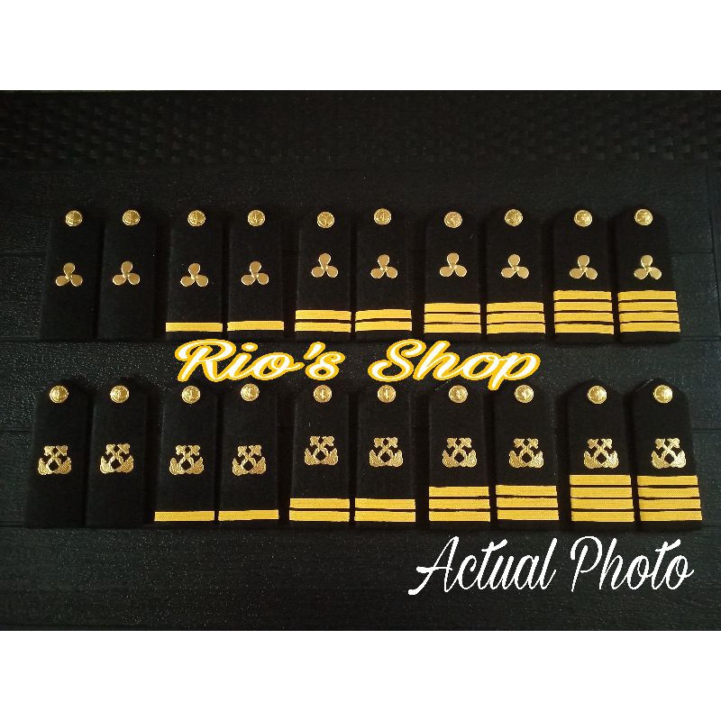 Student Marine Shoulder Board "Thin Bar" | Shopee Philippines