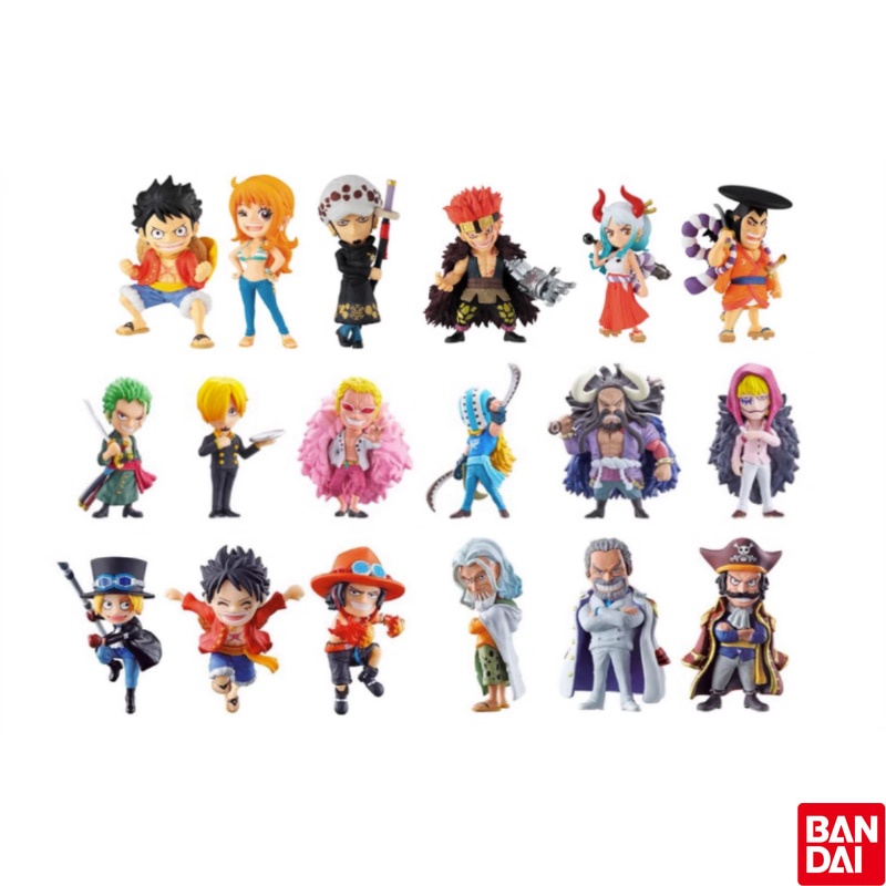 Bandai Original One Piece Gashapon Vo.1 Vo.2 Vo.3 Luffy Nami Law Yamato ...