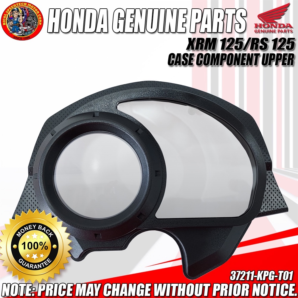 XRM RS 125 CASE COMPONENT UPPER (HPI) (GENUINE: 37211-KPG-T01) | Shopee ...