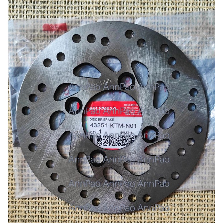 Rotor Disc Plate ( REAR ) For HONDA XRM Trinity 125 | Shopee Philippines