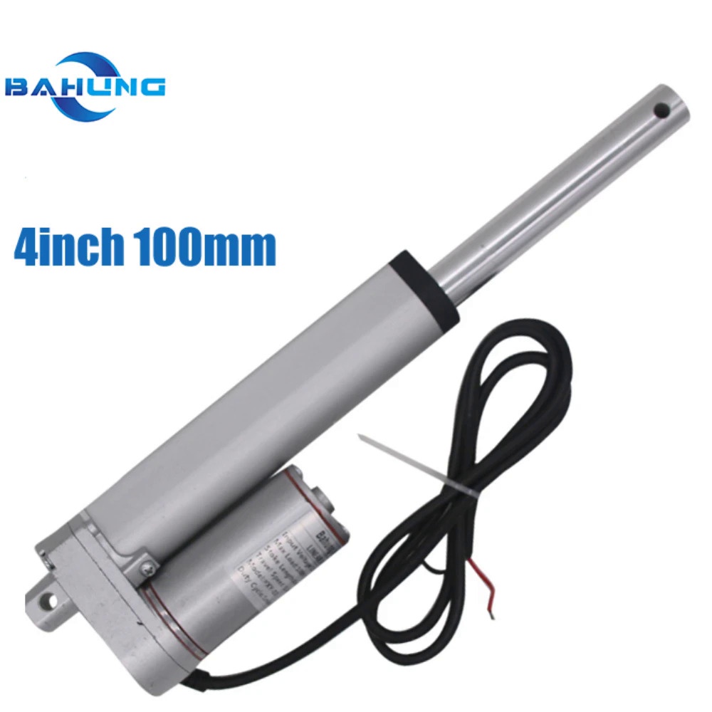 Heavy Duty 330lbs 1500NSolar Tracker Electric Linear Motion Actuator Multi-function dc motor ...