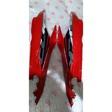 Body Cover Glossy Red Black/White Sticker Honda Click Fi V2 125 ...