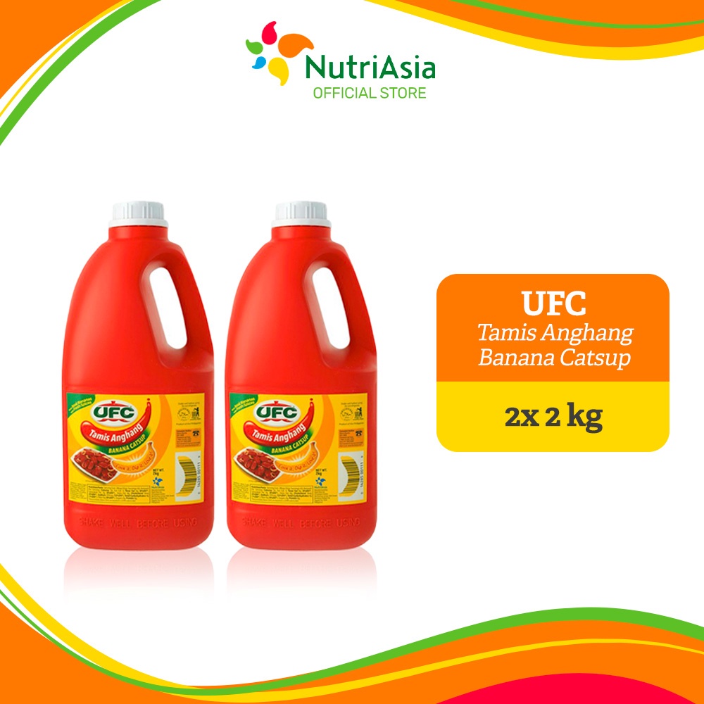 UFC Tamis Anghang Banana Catsup 2 kg Bundle of 2 | Shopee Philippines