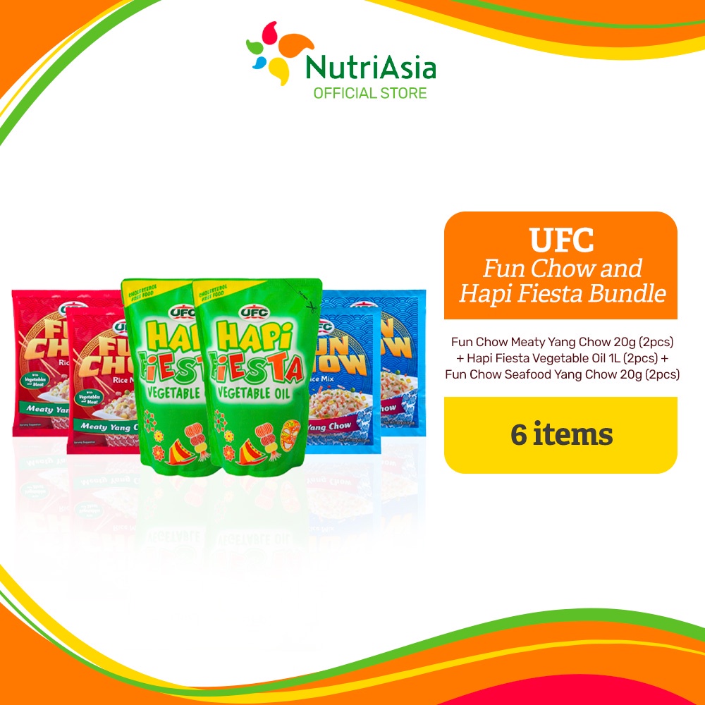 UFC Fun Chow & Hapi Fiesta Bundle 900ml | Shopee Philippines