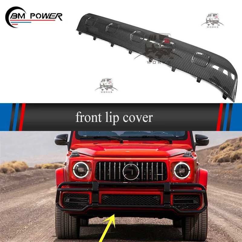 ۩2019 year DRY CARBON FIBER G class w464 w463a g63 front bumper carbon ...