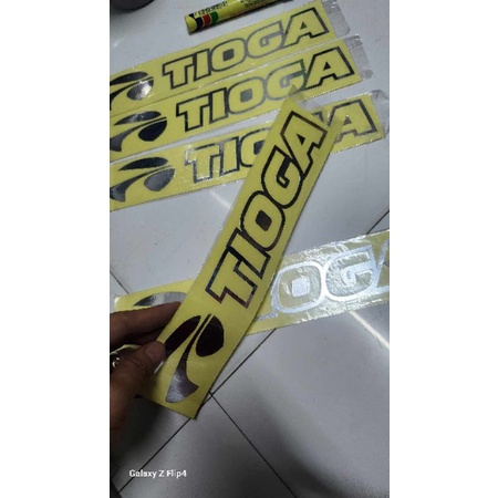 tioga decals 100 pesos each onhand orig tioga | Shopee Philippines
