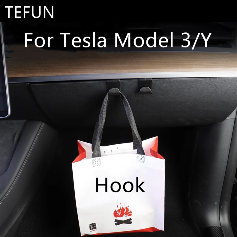 210 For Tesla Tesla Model 3 2021 Glove Box Hook Co-pilot Buckle Model Y ...