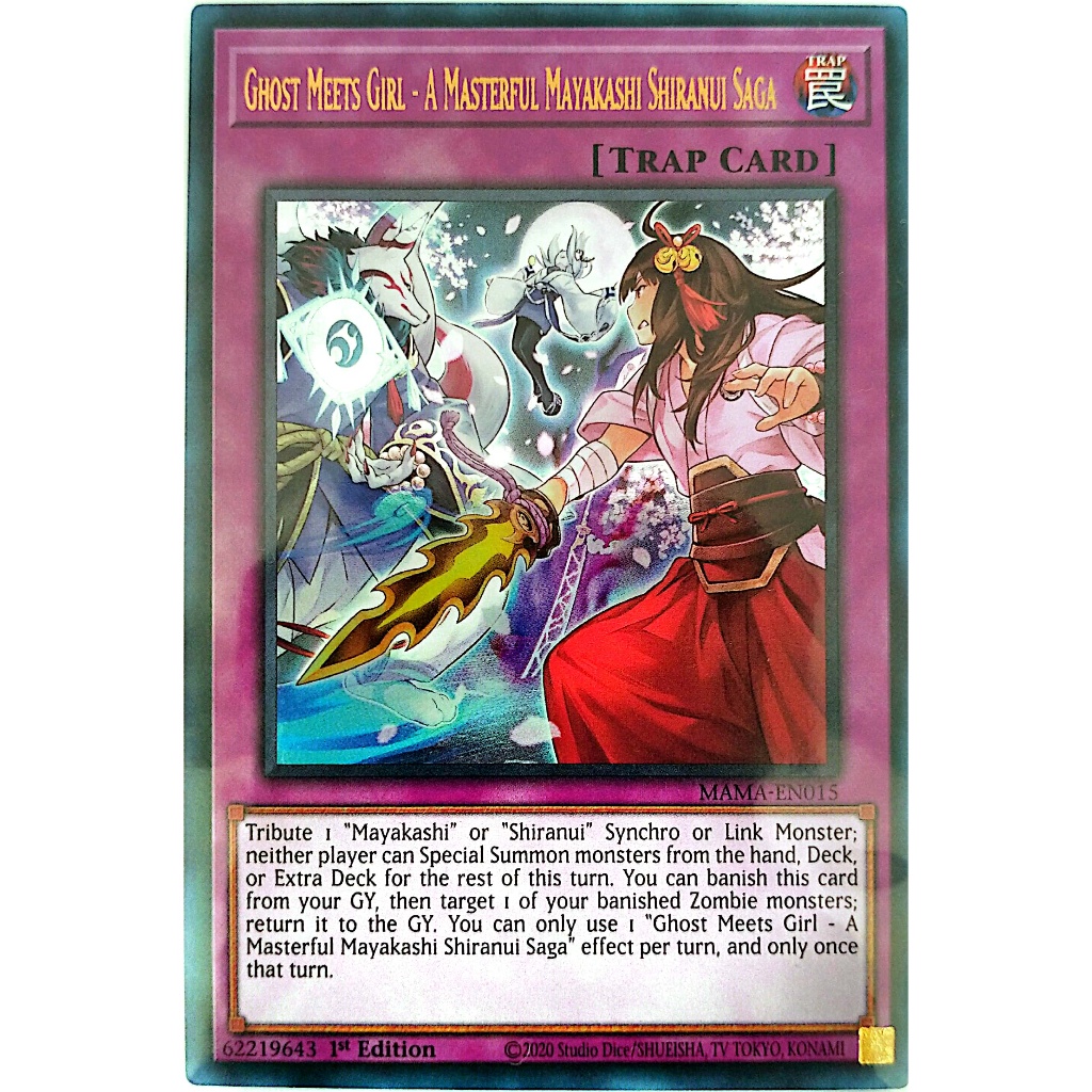 Yugioh Ghost Meets Girl - A Masterful Mayakashi Shiranui Saga 1st ...