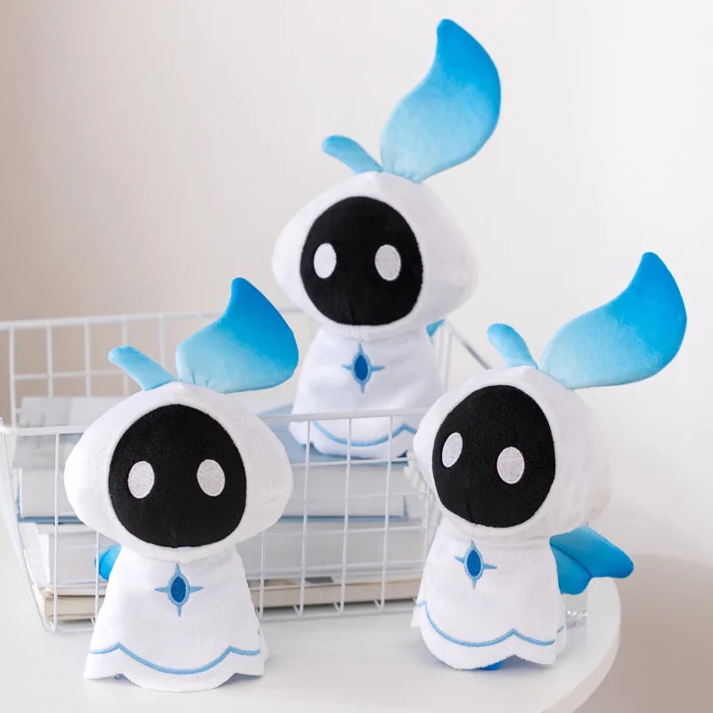 30cm Abyss Mage Genshin Impact Plush Toys Water Fire Doll Barbatos ...
