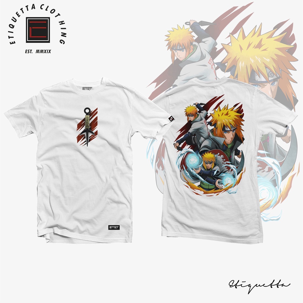 Anime Shirt - Unisex - Etiquetta Co. - Naruto - Namikaze Minato v2 ...