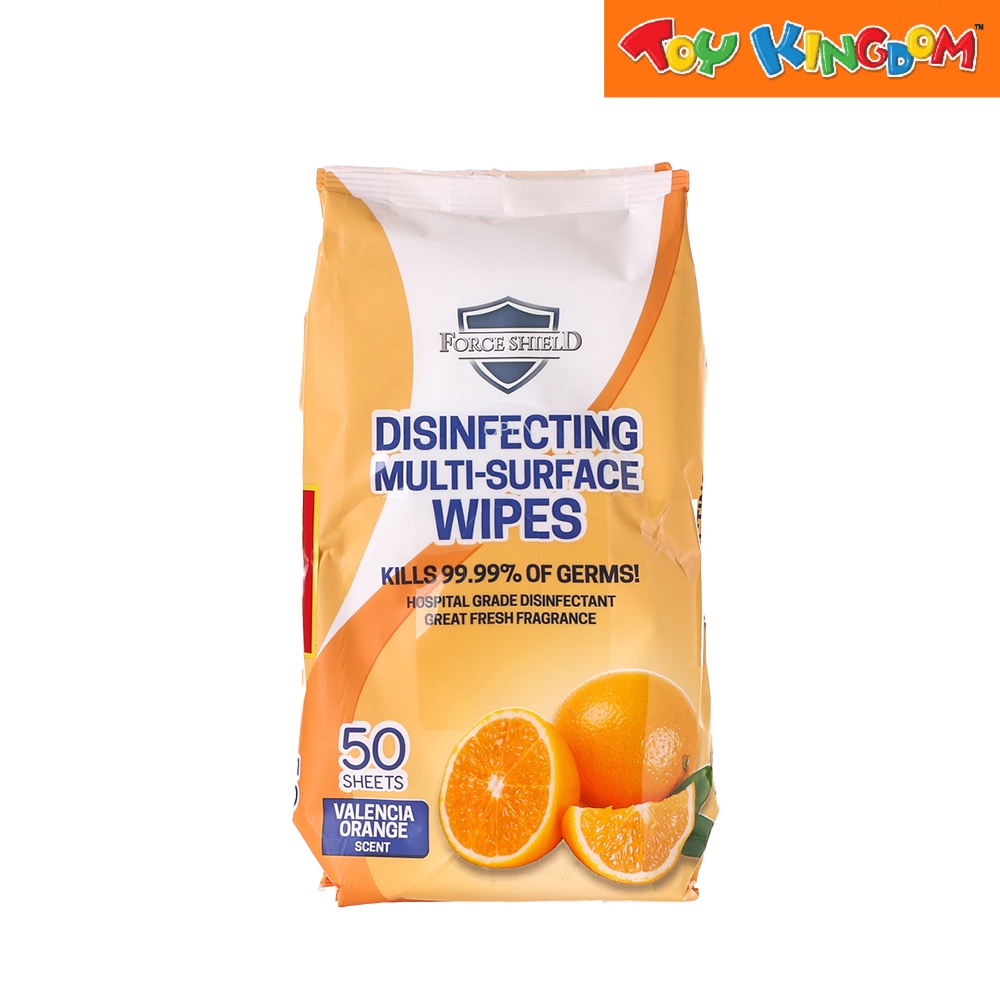 Force Shield Disinfecting Wipes 50 Sheets (Buy 2, Take 1) | Shopee ...