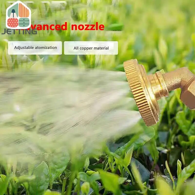☹1Pc 8Holes Garden Brass Sprayer Nozzle Atomizing Spray Fitting ...
