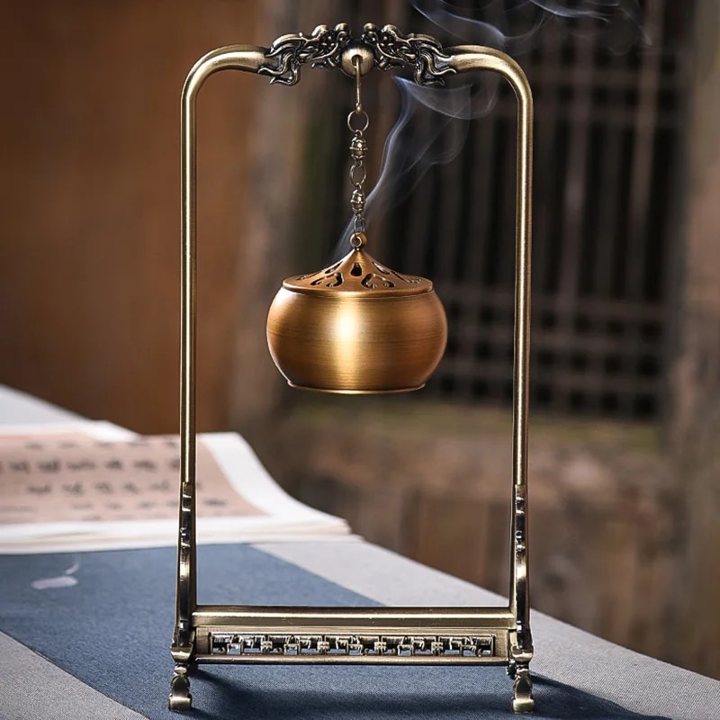 Agarwood Creative Incense Burner Perfume Stand Smoke Waterfalls Incense ...