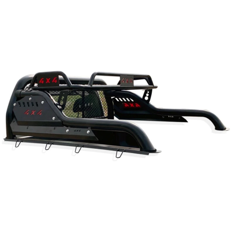 Steel roll bar 4x4 roll bar with rack for Toyota Hilux Isuzu Dmax Ford ...