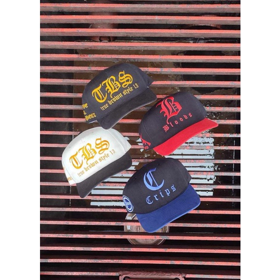 TBS-BLOOD-CRIPS CUSTOMIZE CAP | Shopee Philippines