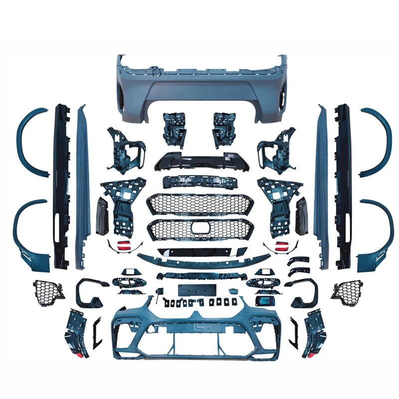 【Auto Body Kit Rear Diffuser Grille Bumper Side Skirt Fender Car ...