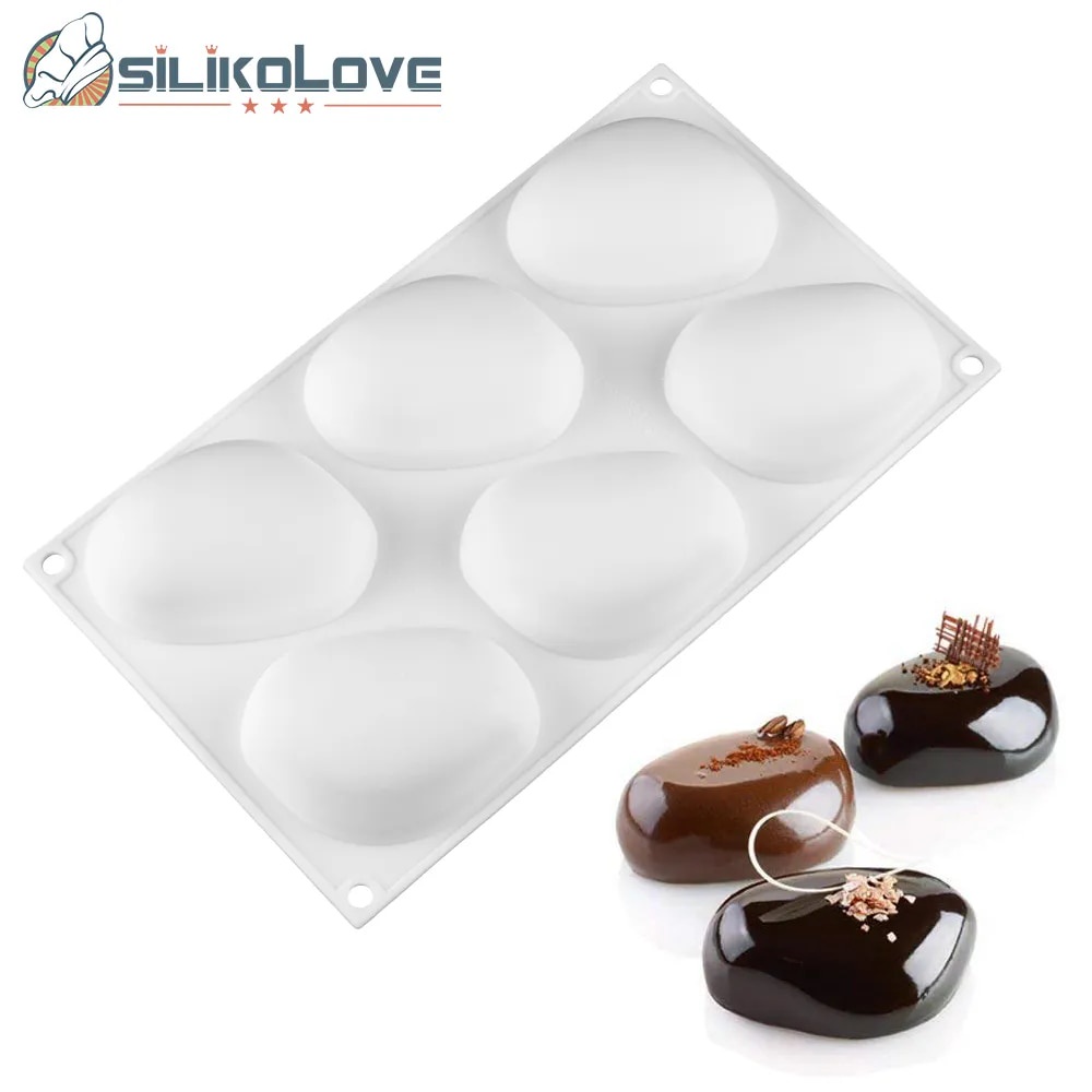 Pebble Stone Silicone Molds for Concrete Stone Molding Reusable Stone ...
