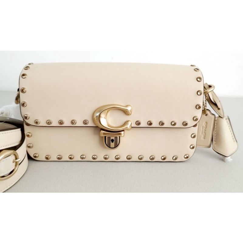 Original Coach Studio Baguette Bag With Crystal Rivets | Shopee Philippines
