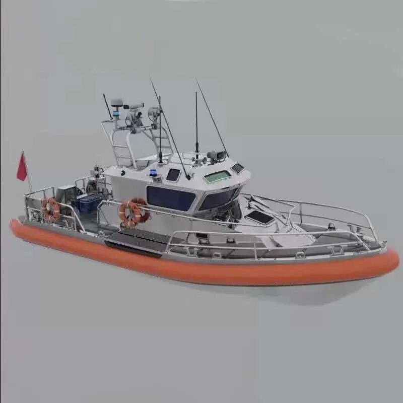 1/24 Remote Control Ship Model Kit, Coast Patrol Ship Model Coast Guard ...