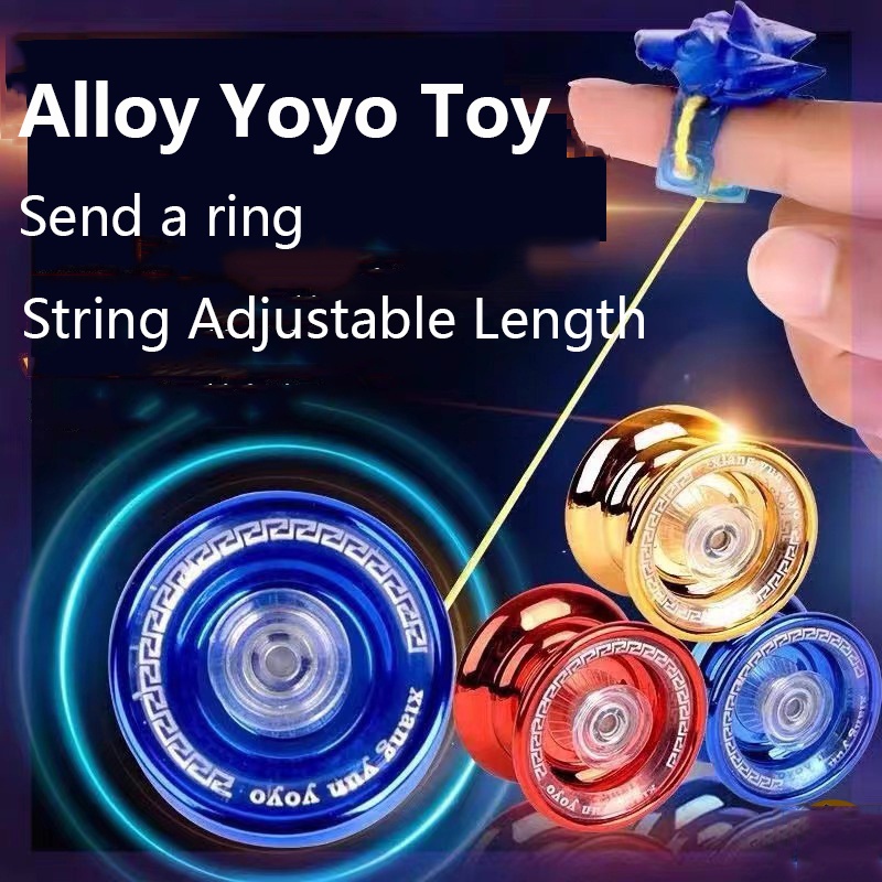 Aluminum Alloy Yoyo Competition Luminous Professional Trick Yoyo with ...