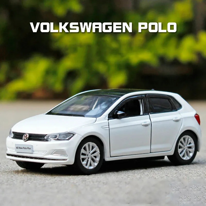 1:32 VW All New Polo-PLUS Simulation Toy Vehicles Model Alloy Children ...