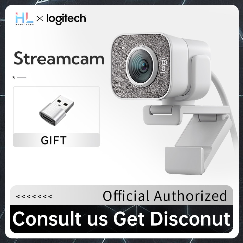 Logitech StreamCam Webcam 1080P 60FPS Full HD For Live StreamingContent ...