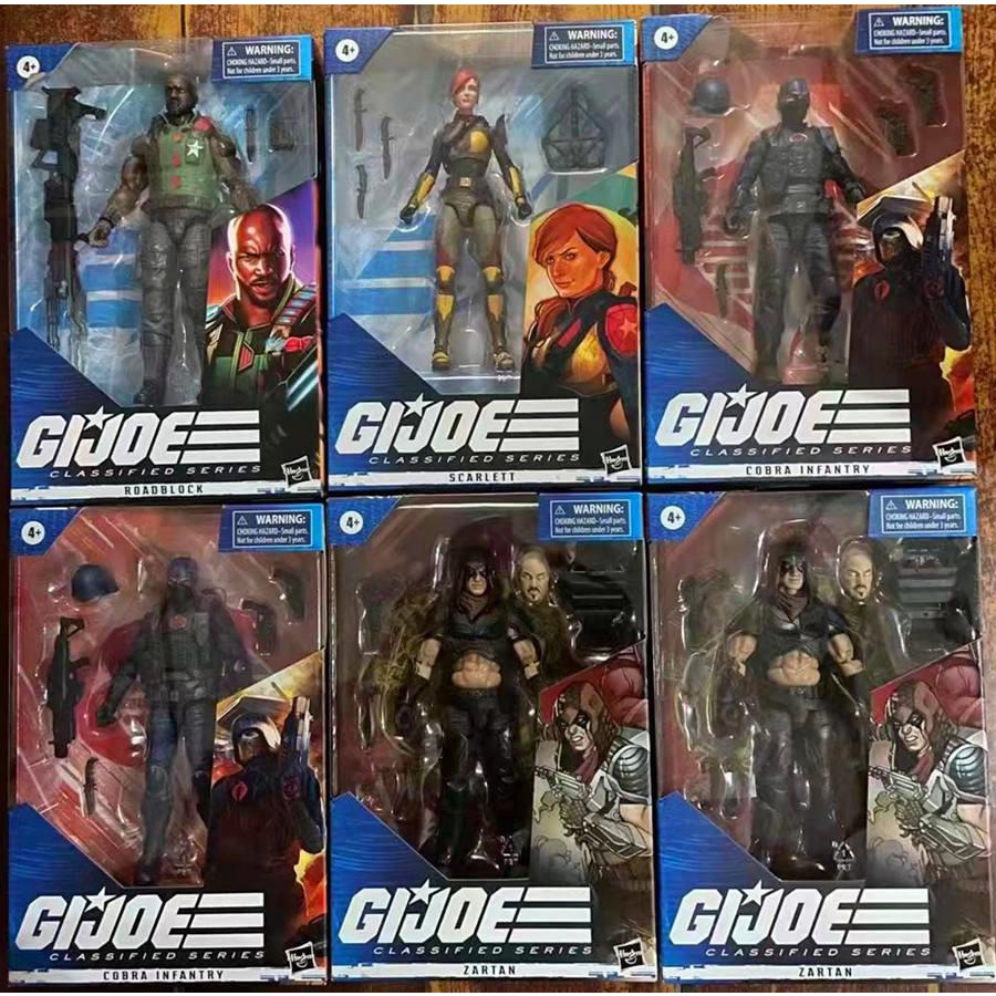 Hasbro Special Forces GI JOE Snake Soldier Zatan Roadblock Scarlett ...