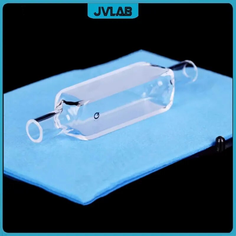 ☆Quartz Fused Cuvette Flow Through Cell Light Path 10mm Capacity 4.5ml ...