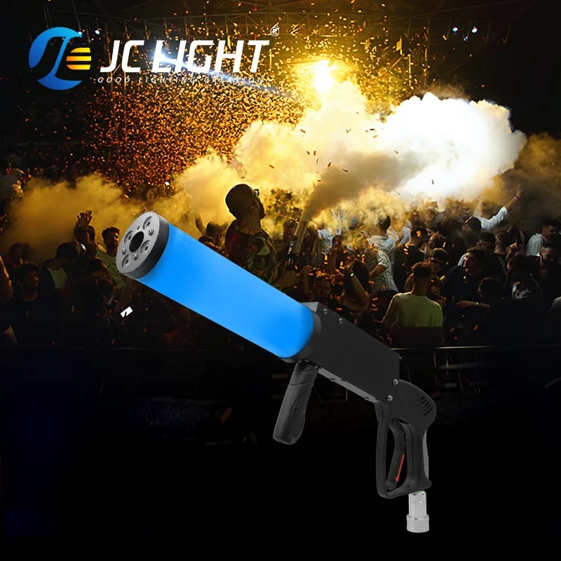 JC Light Handheld CO2 RGB Fog Machine CO2 Jet Machine Stage Effect ...
