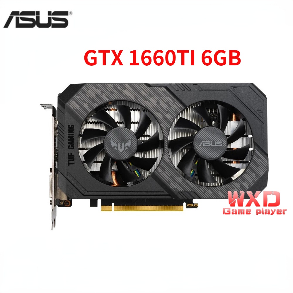 ASUS Graphic Card GTX 1060 960 750 ti 1070 1660 1650 1050 2-3-5-6GB ...