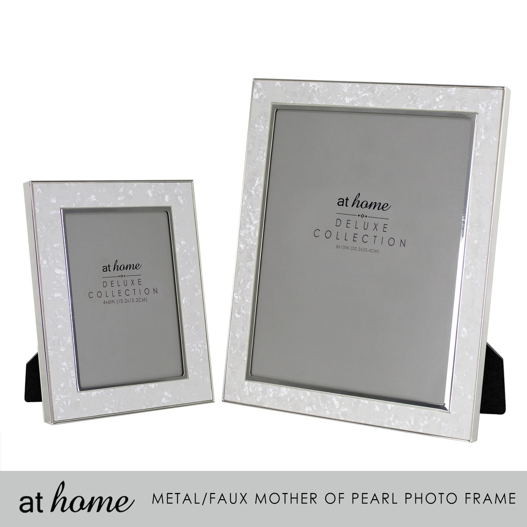 At Home Deluxe Gwenn Nordic Picture Frame – Border Design Photo Display ...