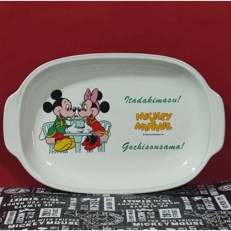 Mickey and Minnie Serving Plater DISNEY ENTERPRISE INC. | Shopee ...