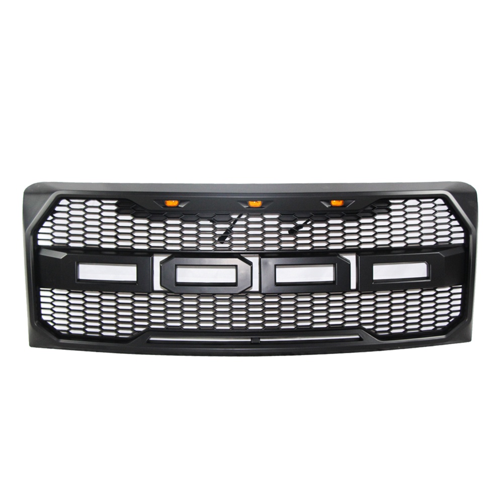 Front Bumper Grille Hood Mesh Fits Ford F150 Raptor 2009-2014 | Shopee ...