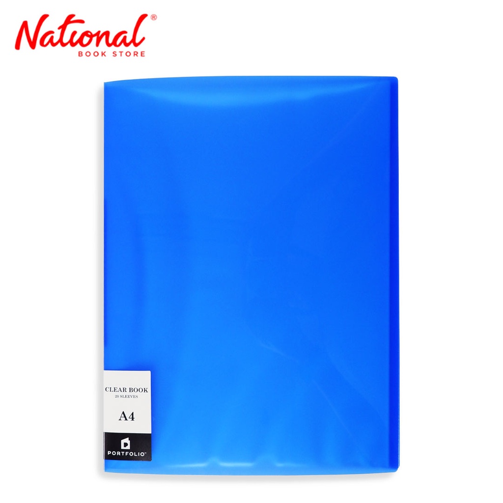 Portfolio Clearbook Fixed P18620 A4 20 sheets - School & Office ...