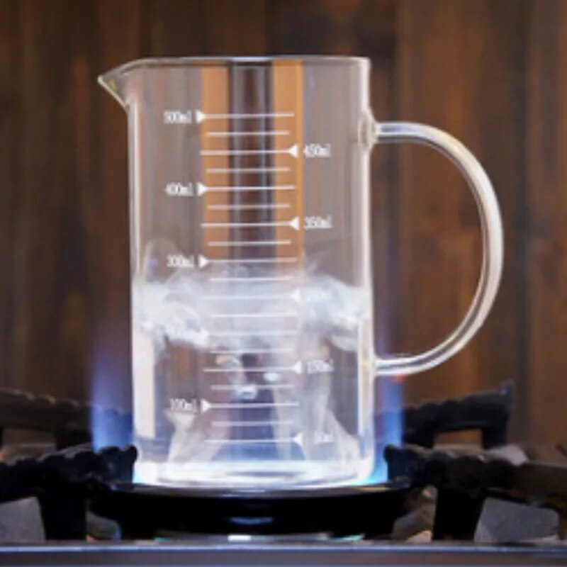 High Borosilicate Glass Measuring Cup Milk cup With Scale For Baking ...