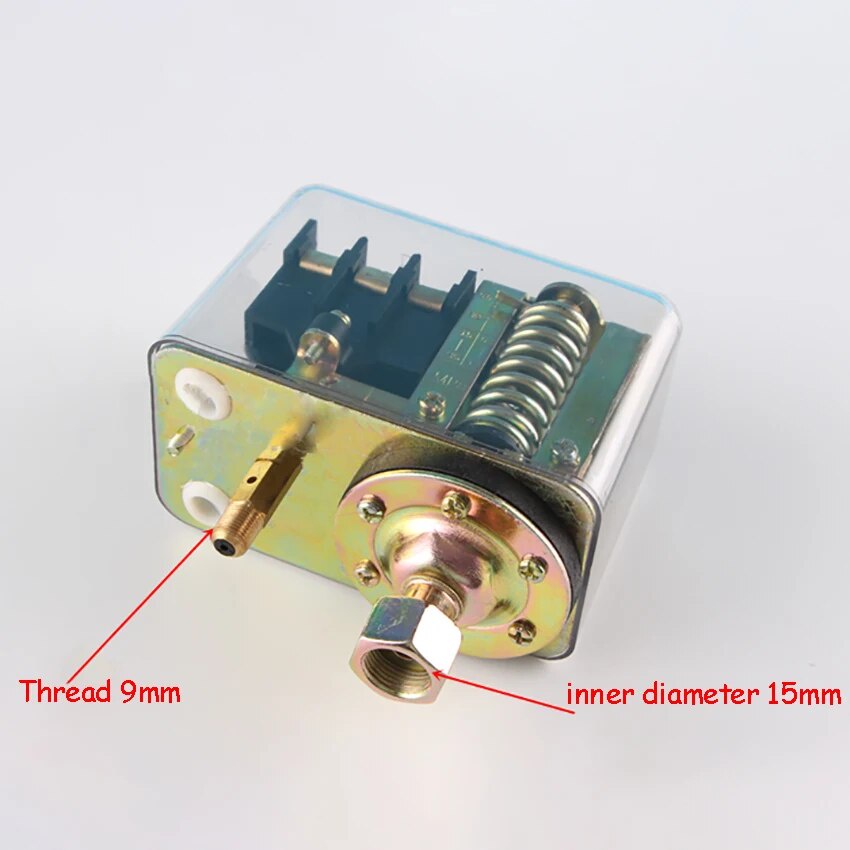 Compressor Controller Air Pump Three-phase Transparent Pressure Switch ...
