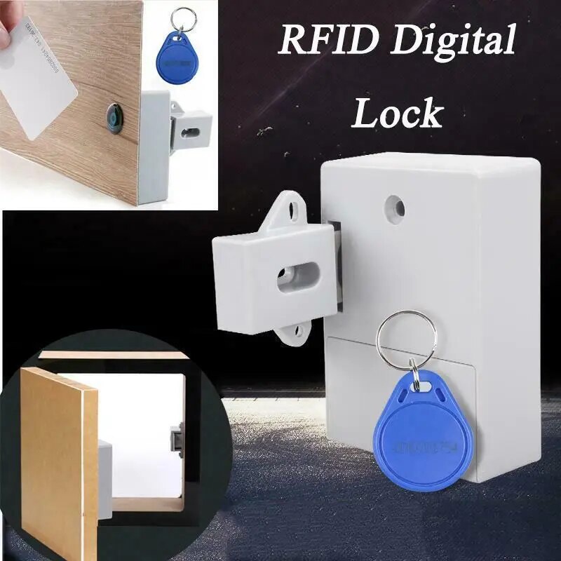 Invisible Sensor Lock EMID IC Card Drawer Digital Cabinet Intelligent ...