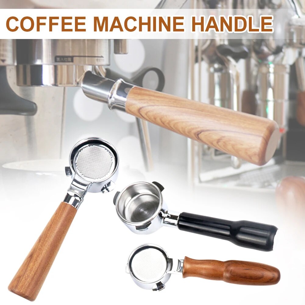 54mm Espresso Portafilter Stainless Steel Bottomless Coffee Machine ...