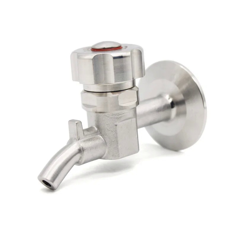 1.5" Tri Clamp Connect Clover 50.5mm Ferrule SUS304 Sanitary Sample ...