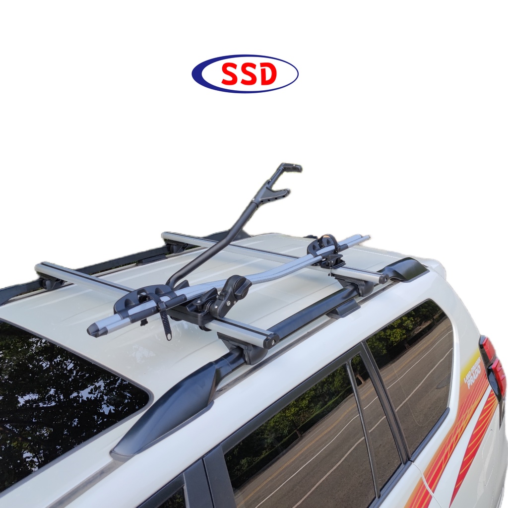 Universal Aluminum Car Roof Frame Bicycle Bike Travel Roof Rack ...
