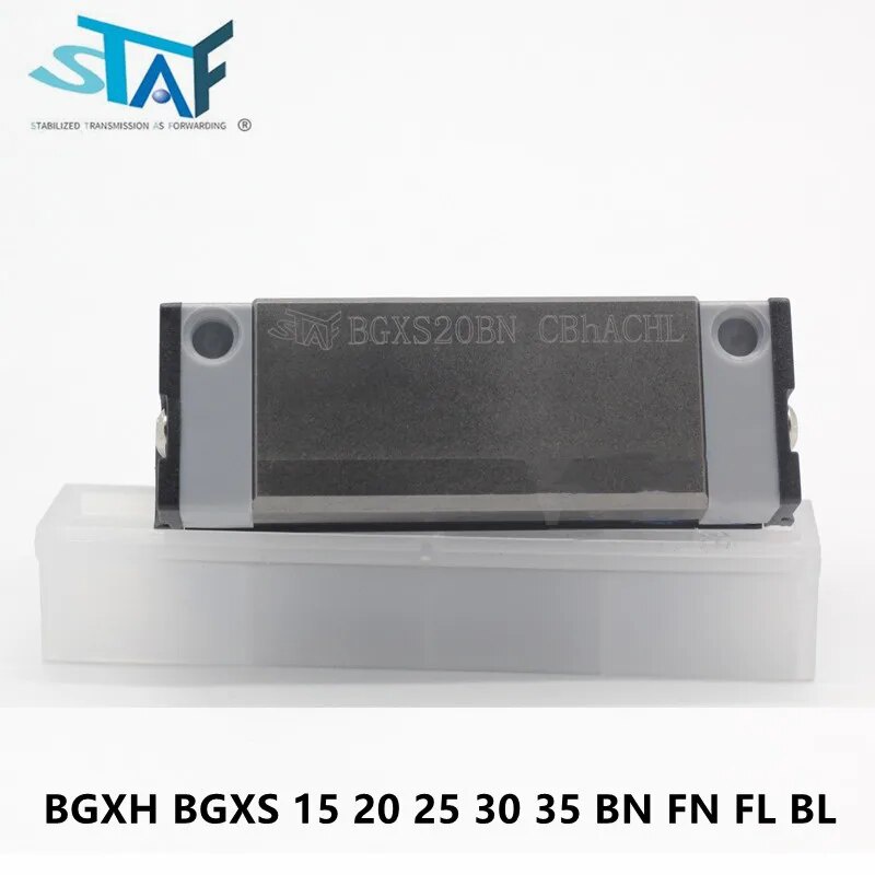 Original Taiwan STAF Linear Guide Block BGXH BGXS 15 20 25 30 35 BN FN ...