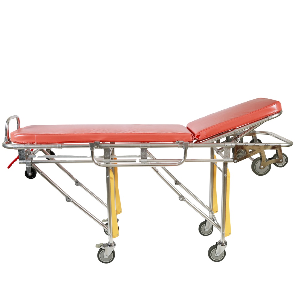Hospital Use Folding Ambulance Stretcher Trolley Patient Transfer Bed ...