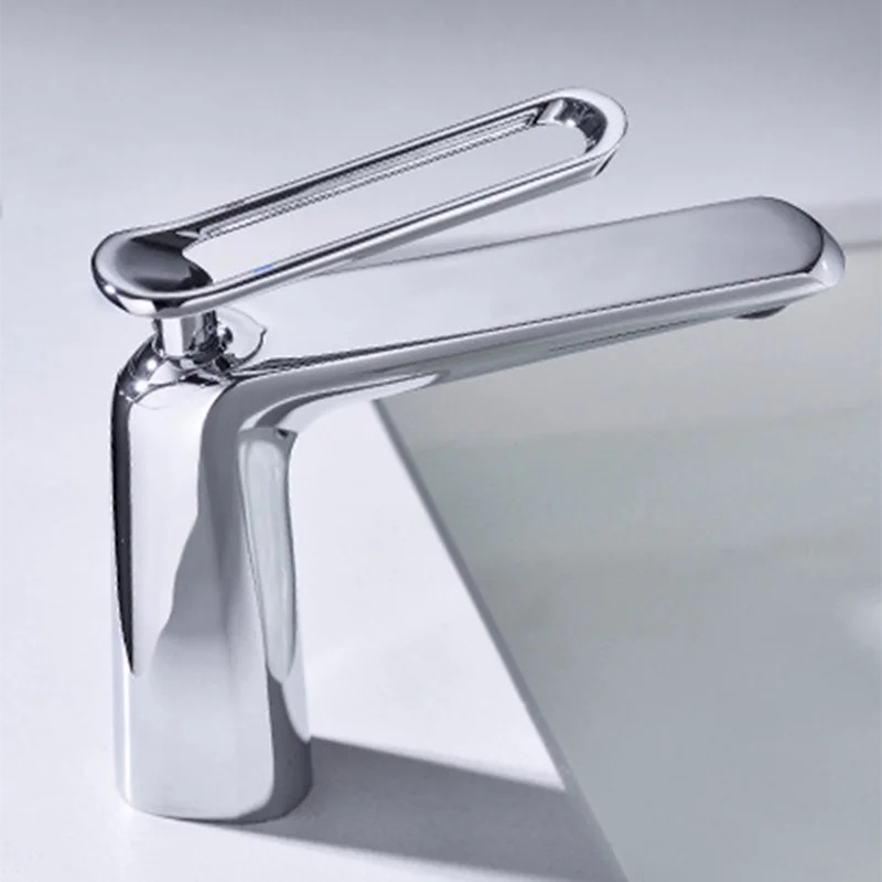 Minimalist Design Skeleton Handle Hot and Cold Water Mixer Taps for ...